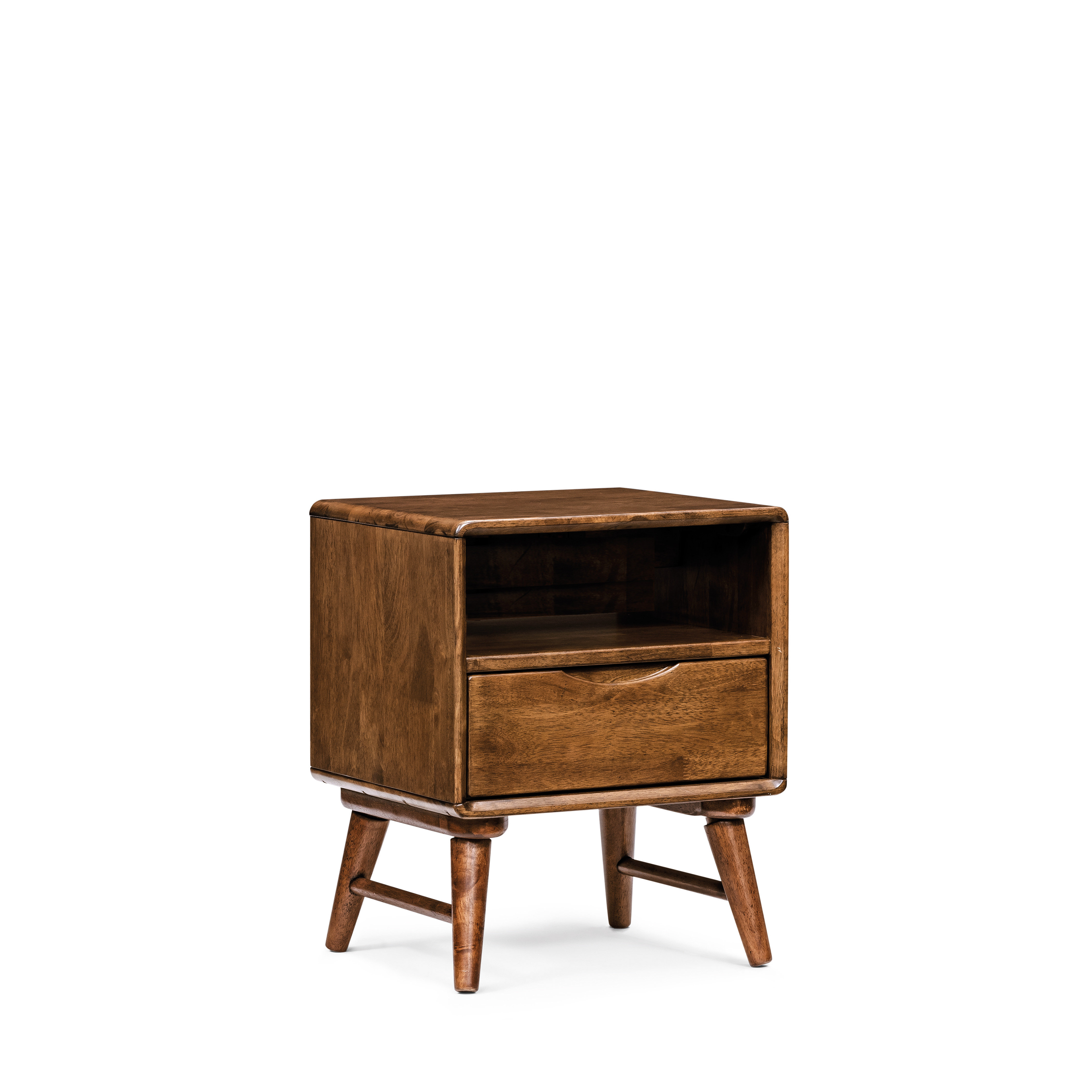 Corrigan Studio® Scandinavian Classic Wooden Night Stand | Wayfair