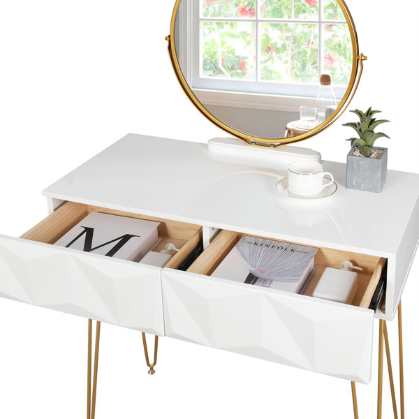 Hykkon Katia Dressing Table & Reviews | Wayfair.co.uk