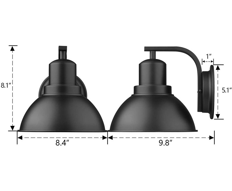 Gracie Oaks Kendallynn Armed Sconce | Wayfair