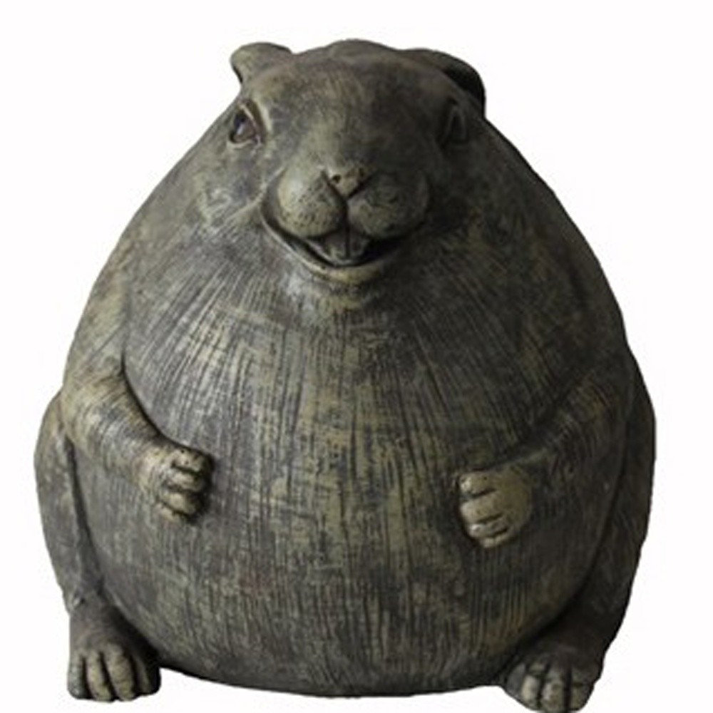 Trinx Asena Chubby Rabbit Statue | Wayfair