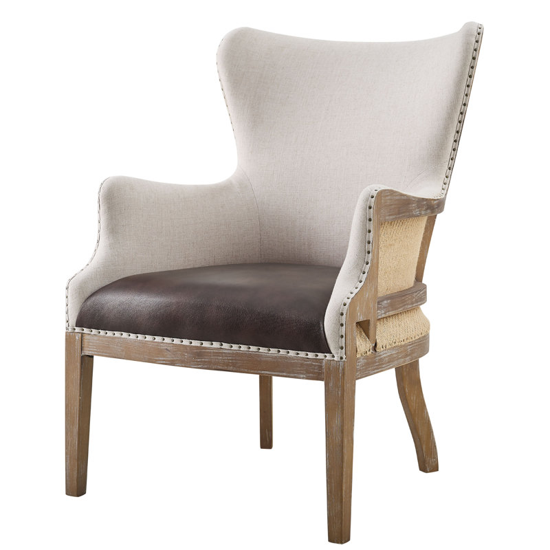 Laurel Foundry Modern Farmhouse Katelin Upholstered Wingback Chair ...