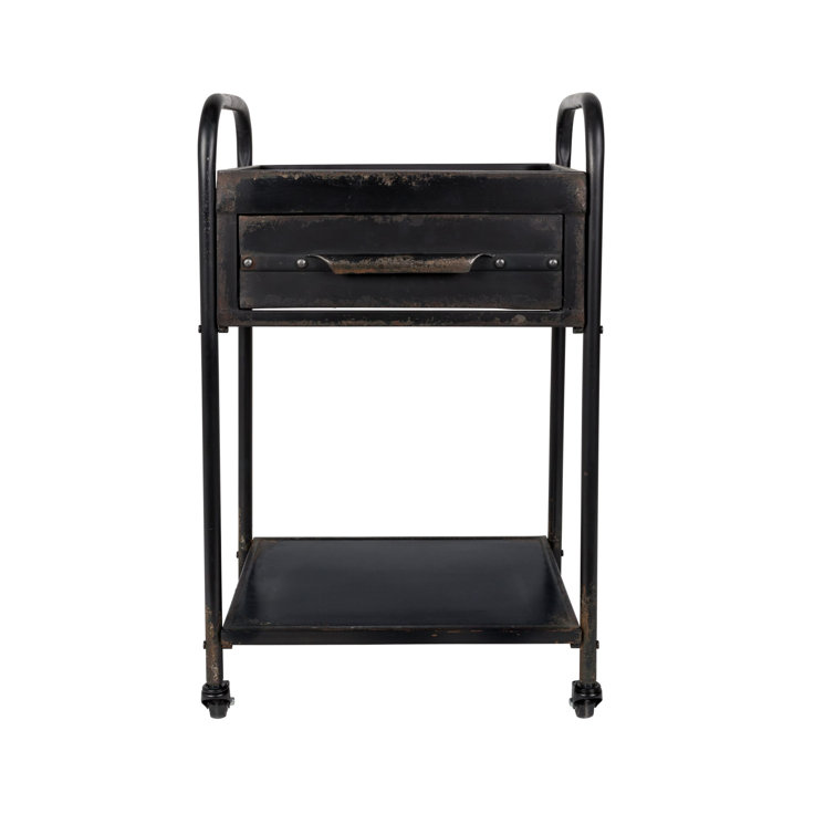 Luxury Furnitures Vigo Rustic Trolley | Perigold