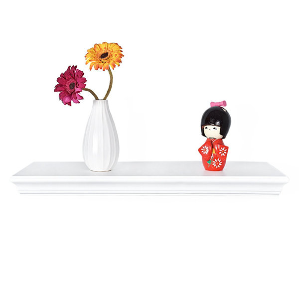 Alcott Hill® Floating Shelf with Adjustable Shelves & Reviews | Wayfair