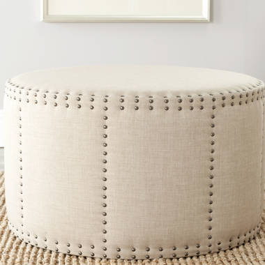 Zentique Daisi Upholstered Ottoman | Wayfair