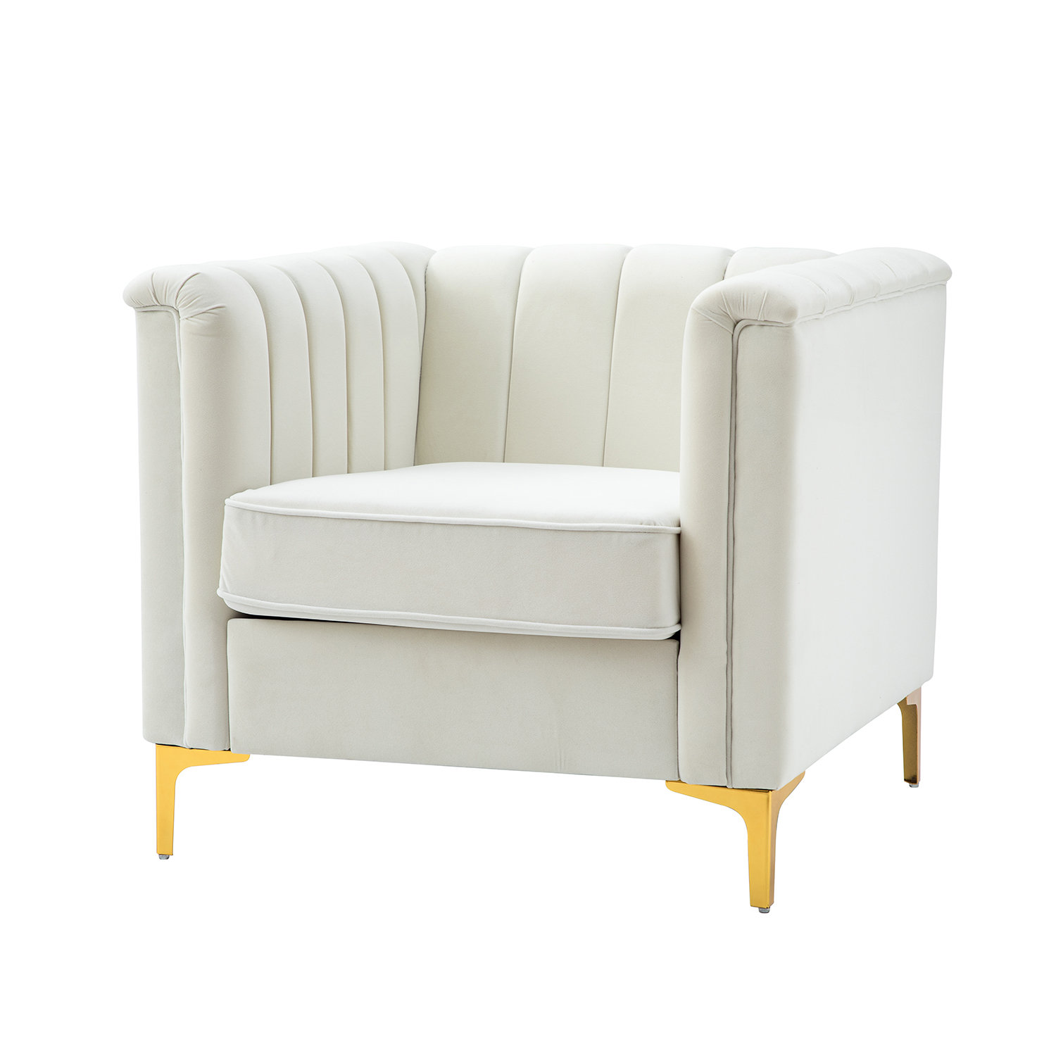 Everly Quinn Rafael 31.9" Wide Arm Chair | Wayfair