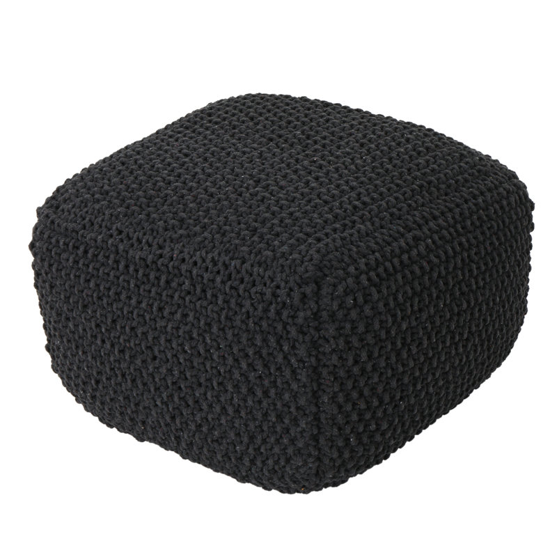 Gracie Oaks Tenacia Upholstered Pouf & Reviews | Wayfair