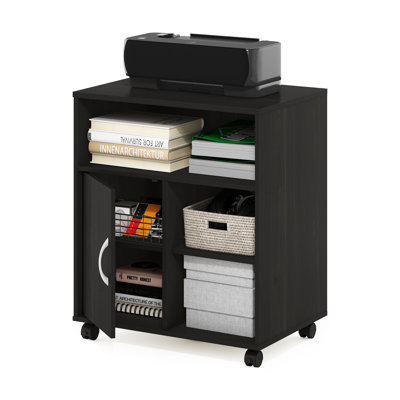 Furinno Econ Mobile Printer Stand with Door | Wayfair