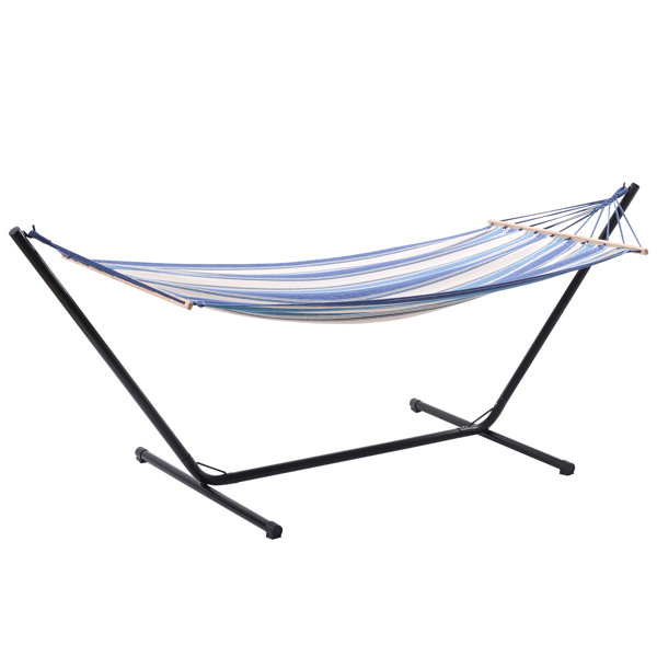 H.J Wedoo Double Classic Hammock with Stand | Wayfair.co.uk