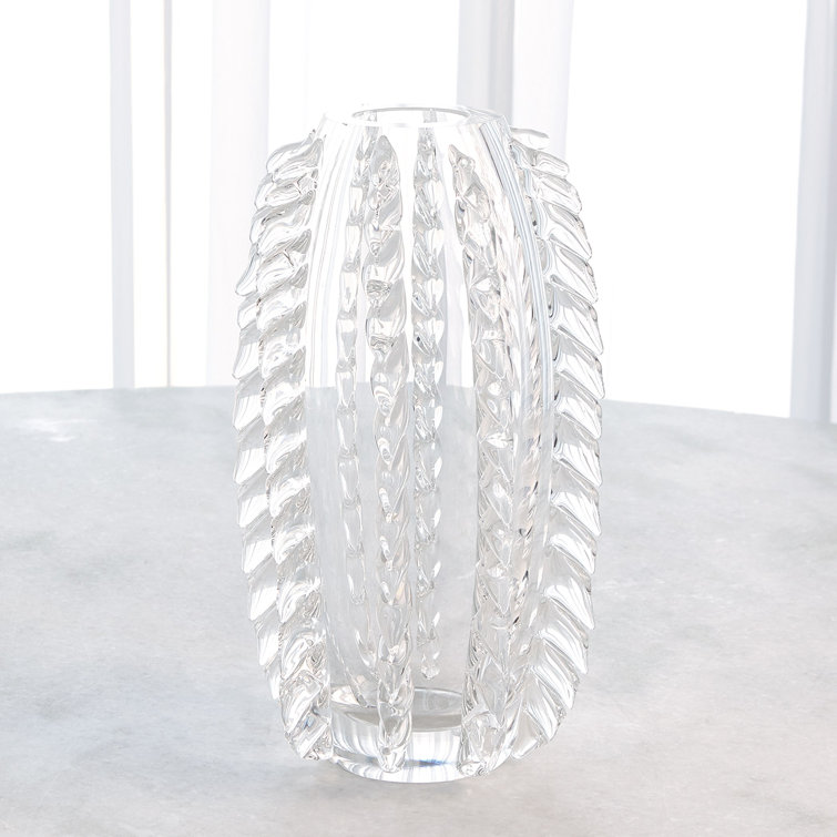 Global Views Fringe Vase-Clear | Perigold