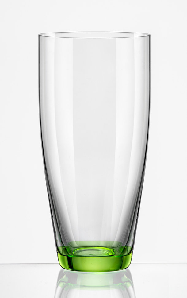 David Shaw Silverware Rainbow Glass Table Vase | Wayfair