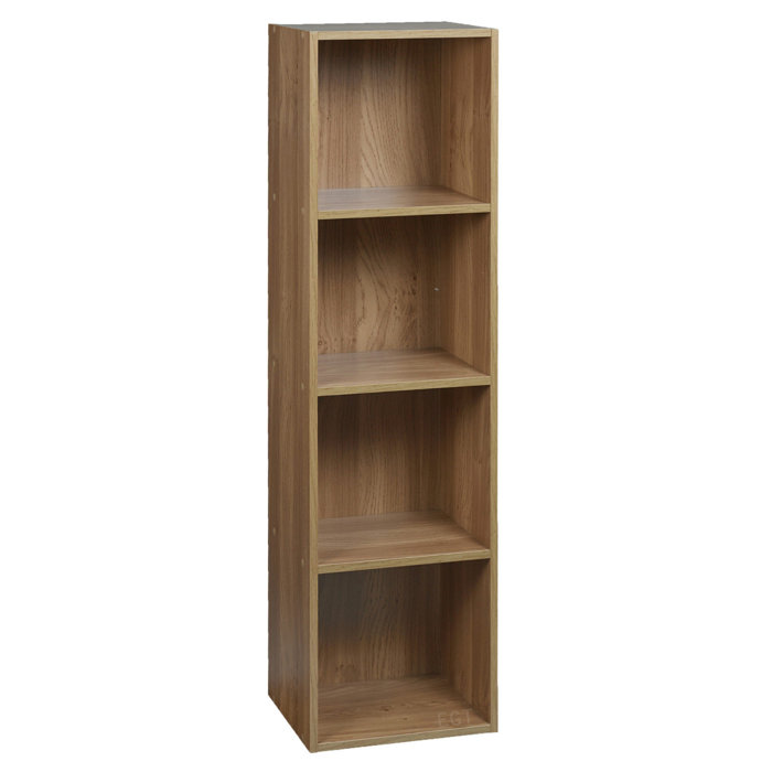 17 Stories Laci 106Cm H x 30Cm W Wood Standard Bookcase & Reviews ...