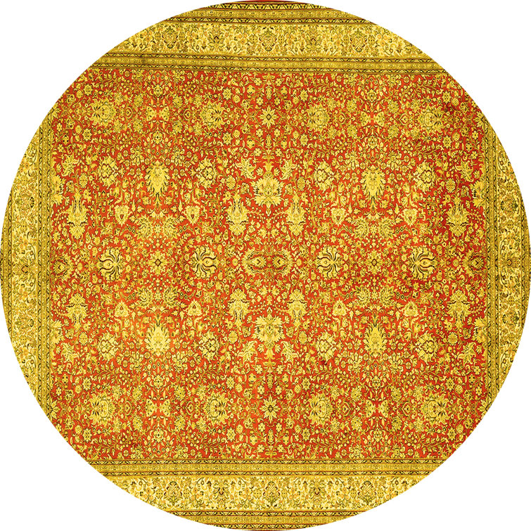Rug Tycoon Yellow Rug | Wayfair