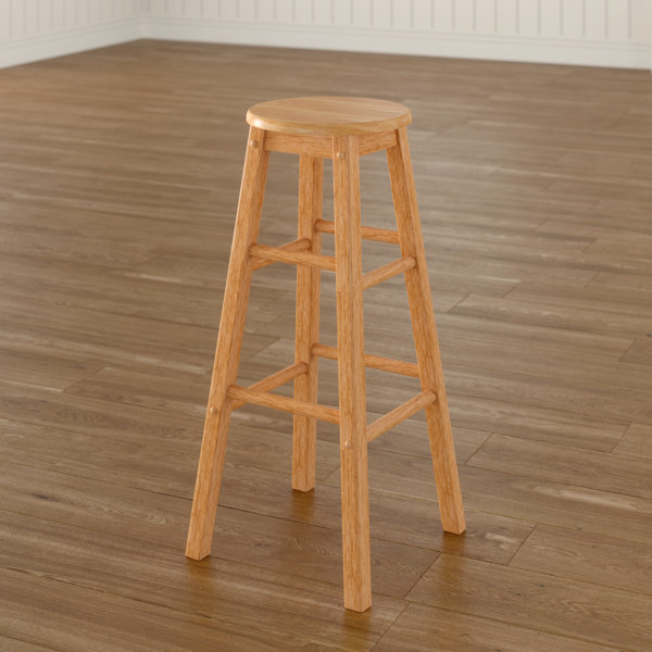 17 Stories Victor Solid Wood 74cm Stool & Reviews | Wayfair.co.uk