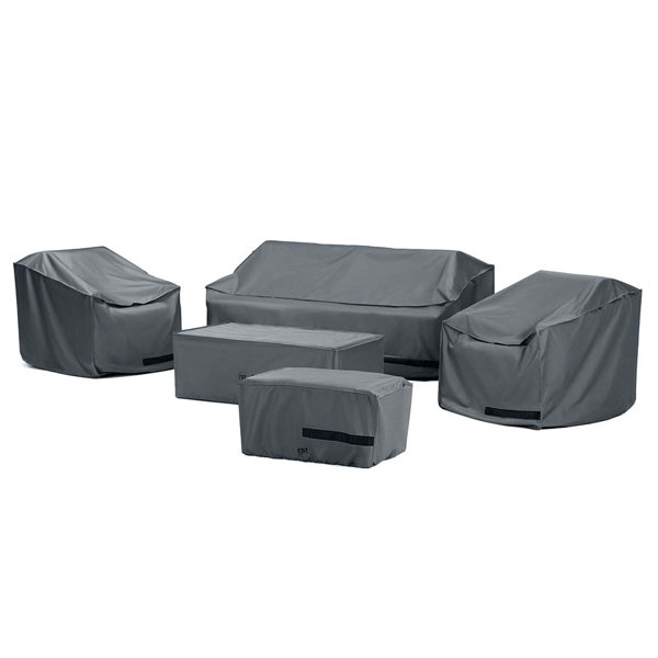 Arlmont & Co. Cannes Outdoor Conversation Set Cover & Reviews | Wayfair