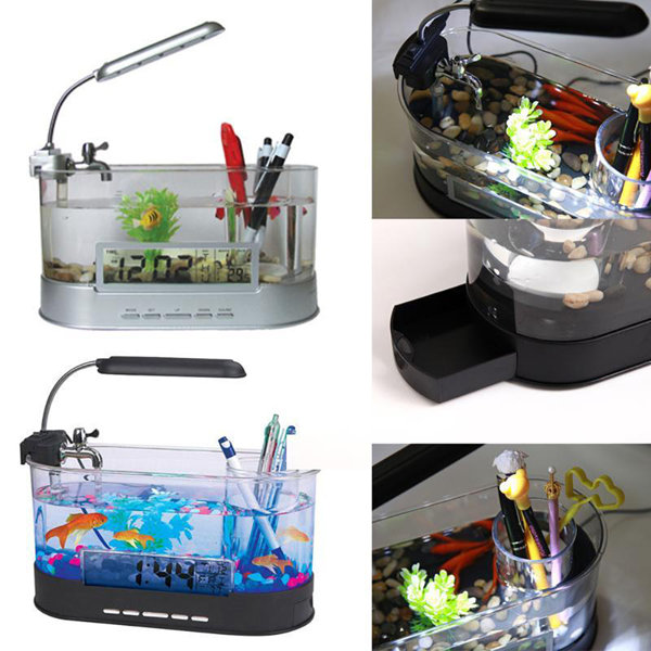 Tucker Murphy Pet™ Cheril 1.8 Gallons USB Desktop Aquarium Kit ...