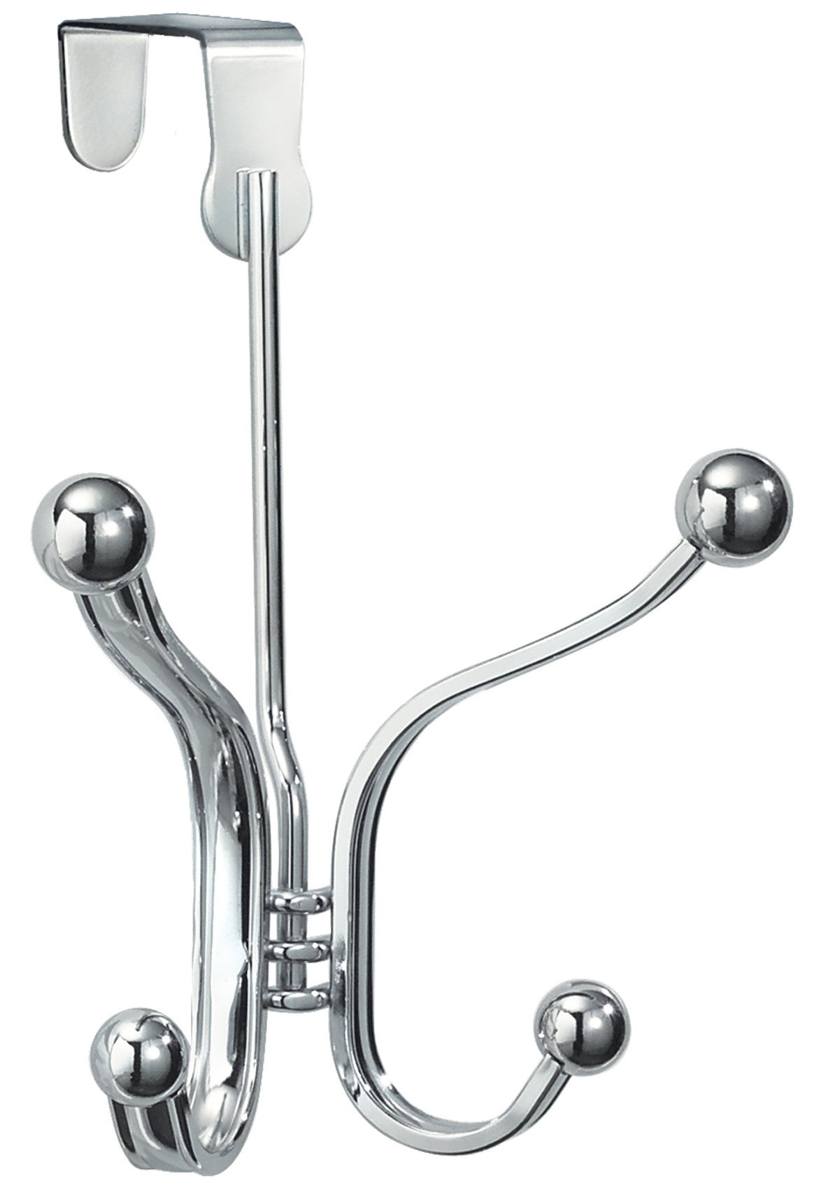 iDesign Lyra Over the Door Quadruple Wall Mounted Robe Hook & Reviews ...