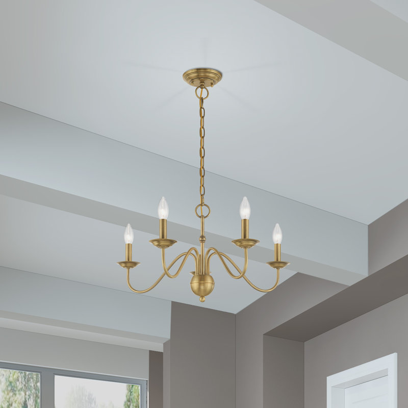 Three Posts™ Seiling 5 - Light Dimmable Classic / Traditional ...