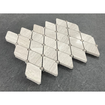 ES Stone 2" x 3.5" Marble Mosaic Wall & Floor Tile & Reviews | Wayfair