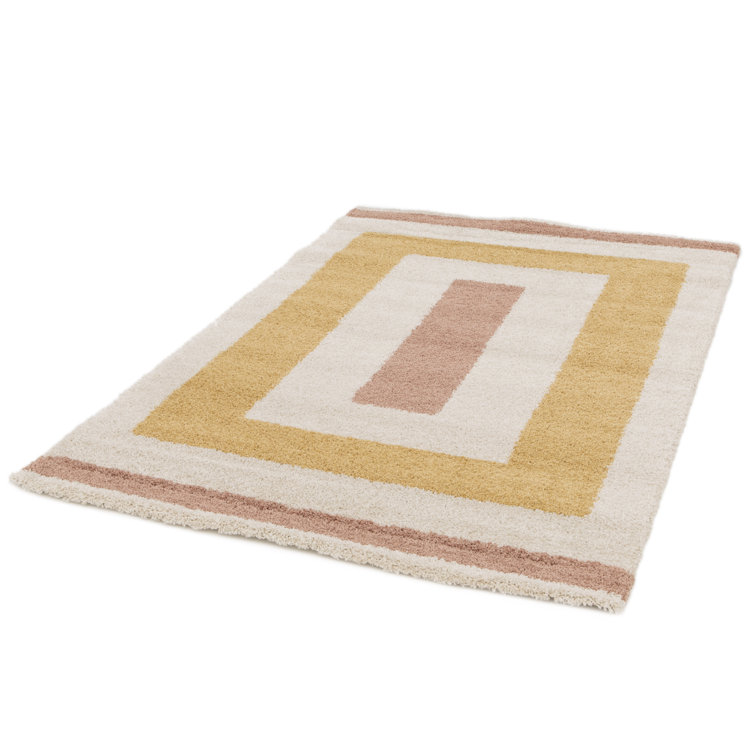 George Oliver Canaday Beige/Red/Orange Rug | Wayfair.co.uk