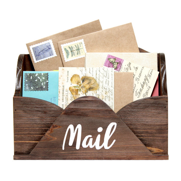 Winston Porter Jennay Mail Desk Organizer | Wayfair