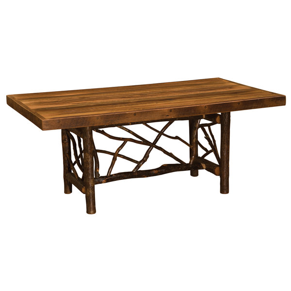 Rustic-log-kitchen-table | Wayfair