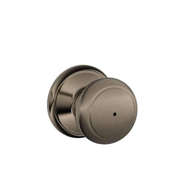 F10AND716,619,609 Schlage Andover Knob Hall and Closet Lock & Reviews ...