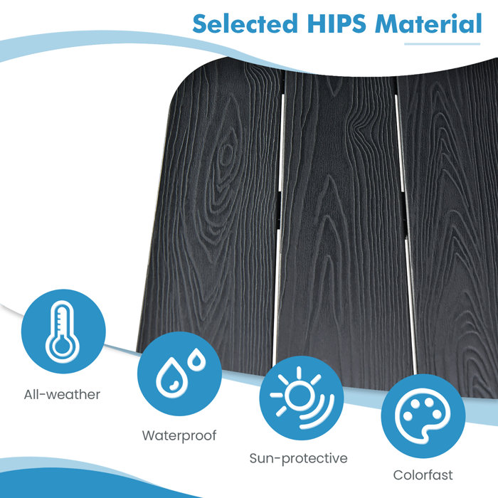 Costway 24'' Rectangular Adjustable Folding Table | Wayfair