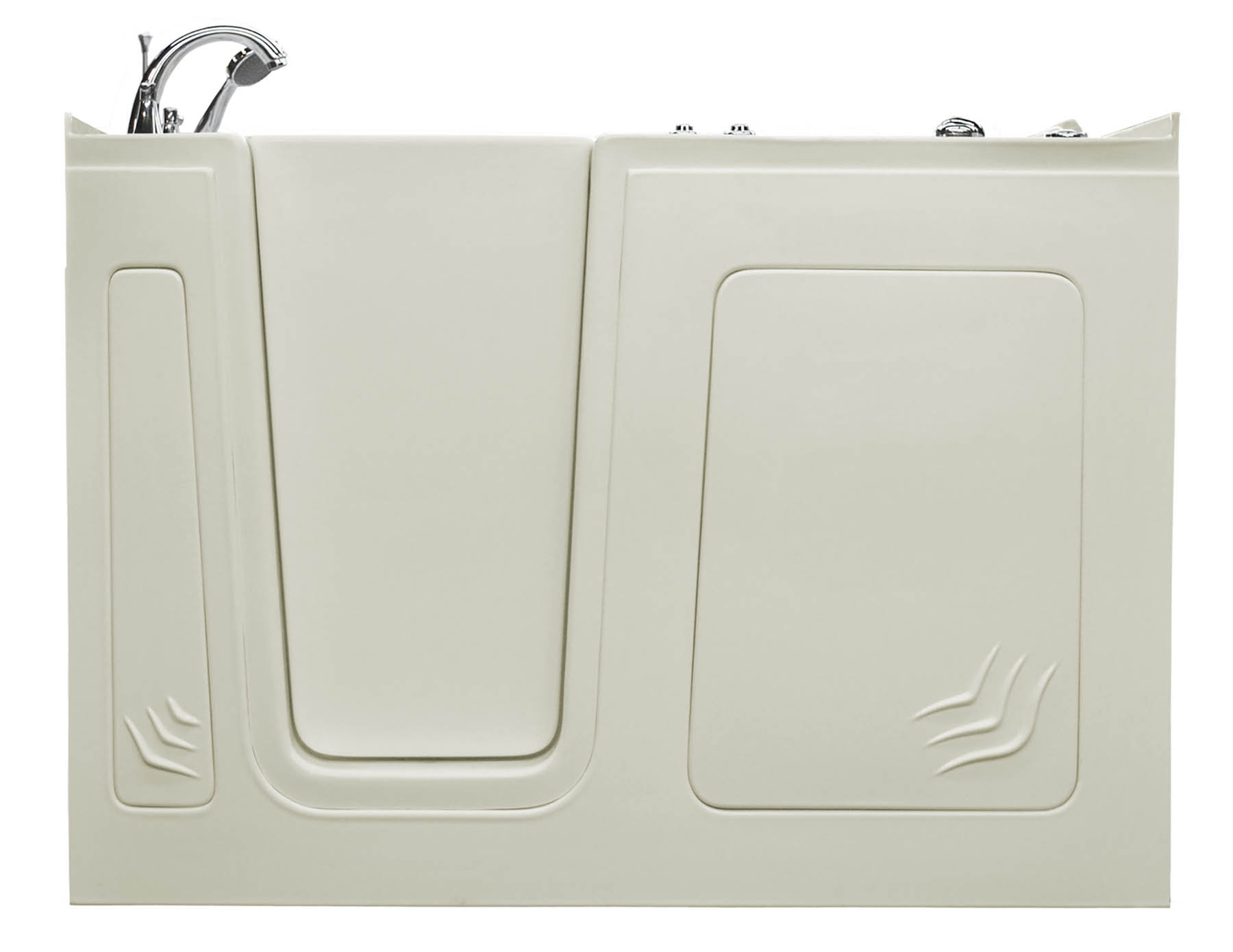 Therapeutic Tubs Aspen 60'' x 32'' Walk-In Air Acrylic Bathtub with ...