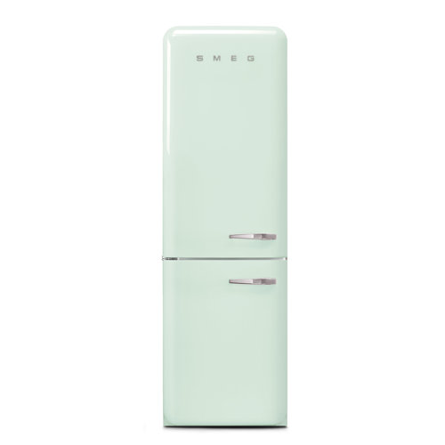 SMEG 50s Style 24" Bottom Freezer 12.8 cu. ft. Energy Star Refrigerator ...