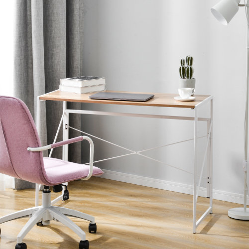 Inbox Zero Simple Solid Wood Desk | Wayfair.co.uk