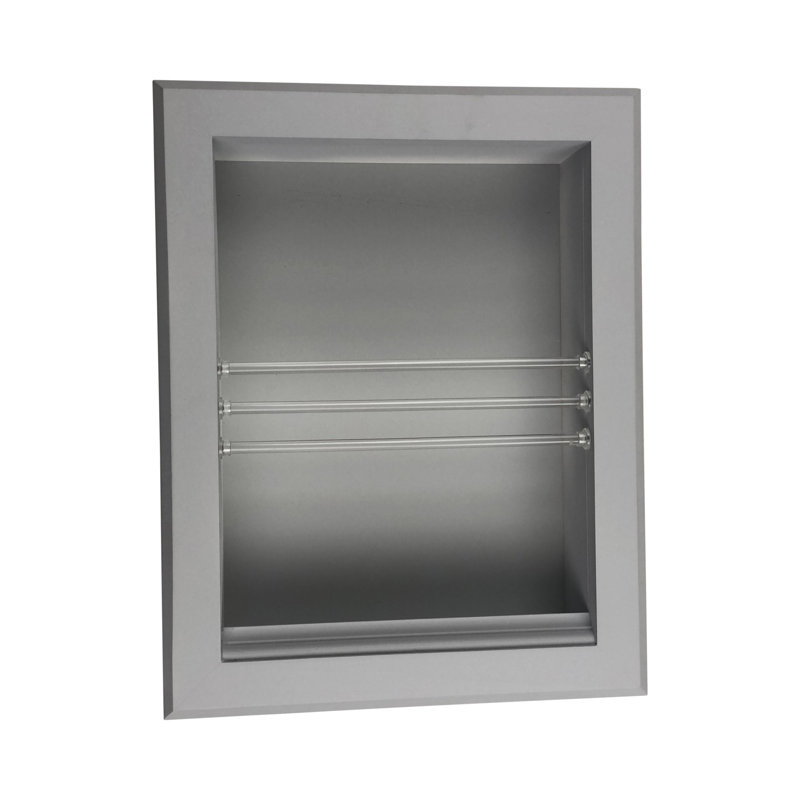 Timber Tree Cabinets Meridian Recessed Magazine Rack | Wayfair