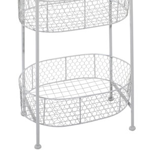 Ophelia & Co. 3 Tier Metal Basket & Reviews | Wayfair