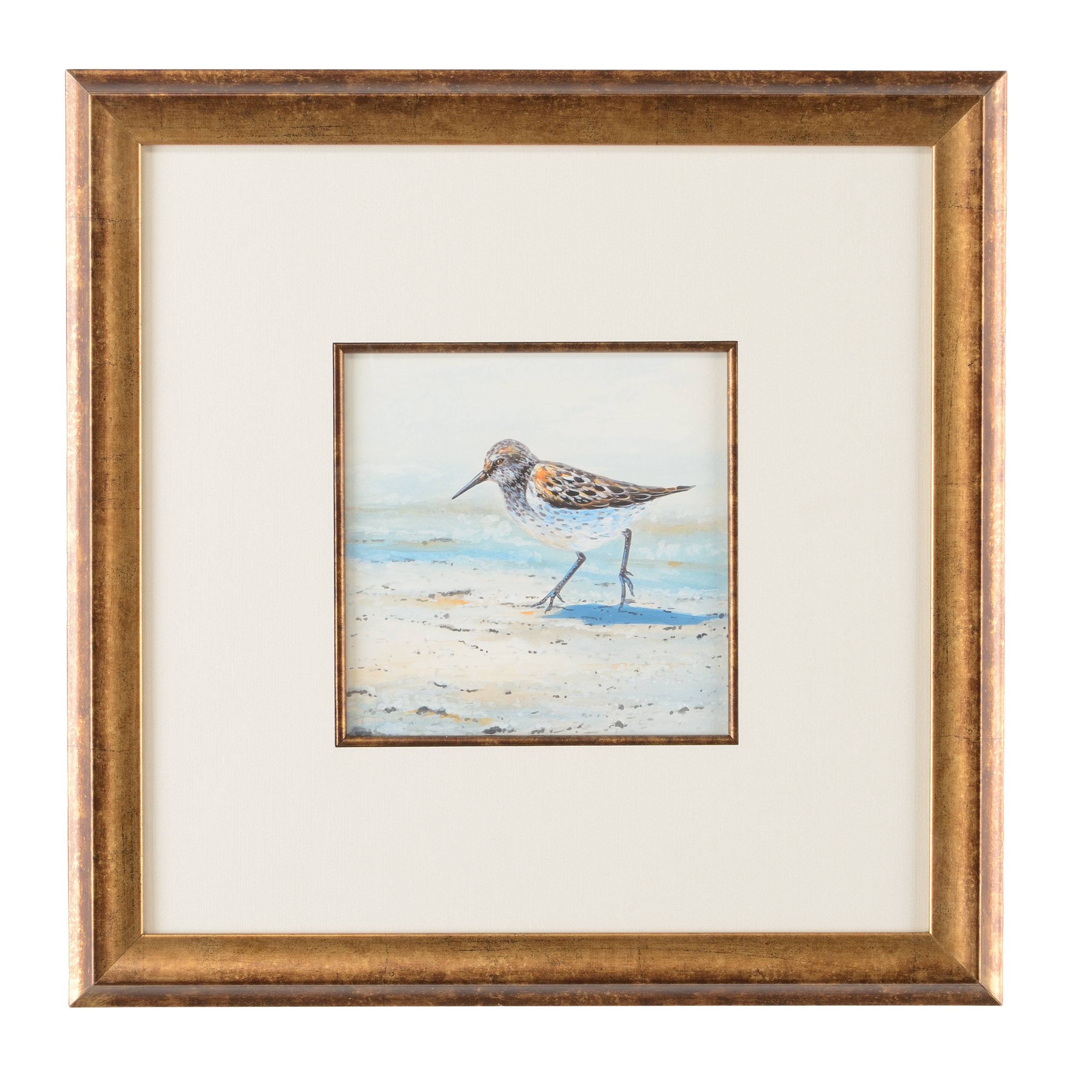 Chelsea House Lisa Kahn Sand Piper II - Picture Frame Painting | Wayfair