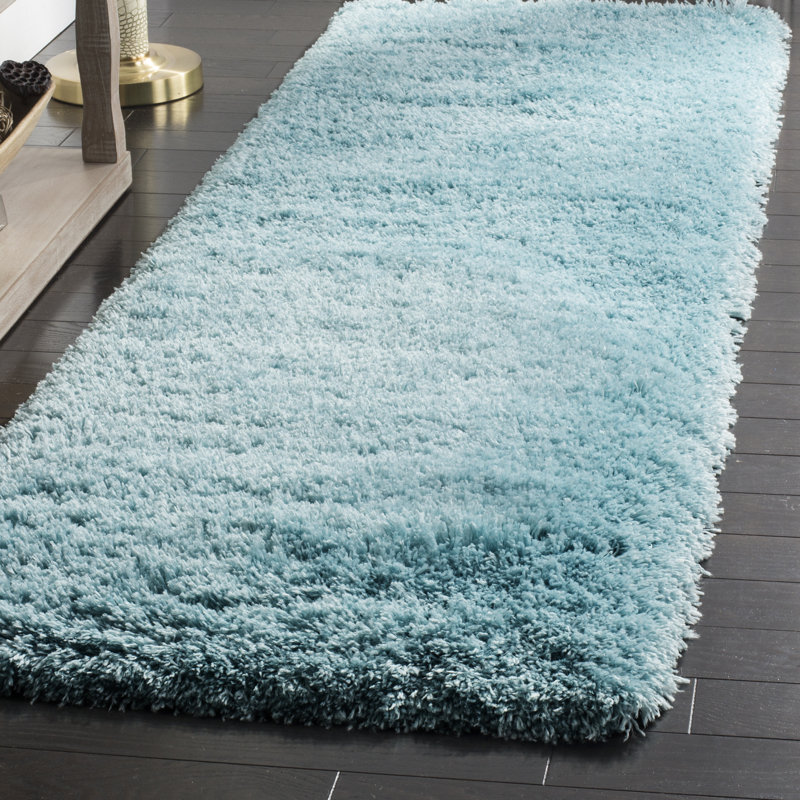 Willa Arlo Interiors Hermina Performance Light Turquoise Rug & Reviews ...