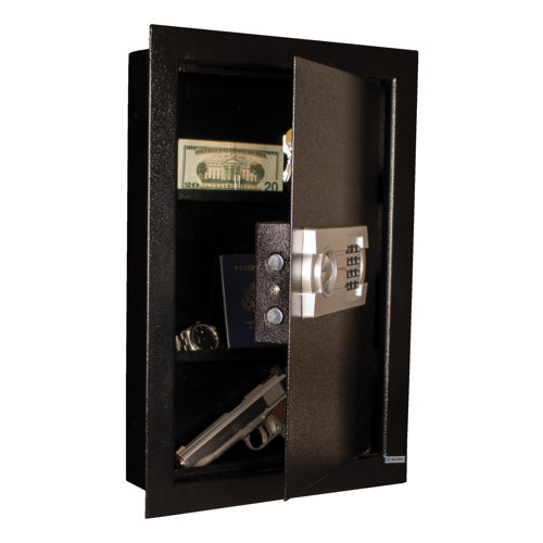 Tracker Safe Steel Wall Safe with Electronic Lock & Reviews | Wayfair
