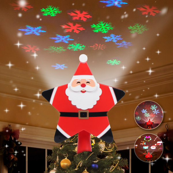 The Holiday Aisle® Santa Tree Topper | Wayfair