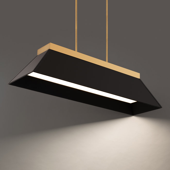 Modern Forms Bentley 1 - Light Pool Table Lights Rectangle LED Pendant ...