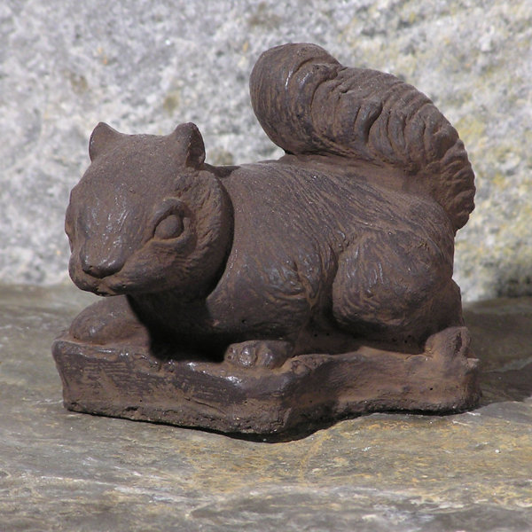 Nichols Bros. Stoneworks Small Squirrel Statue | Wayfair