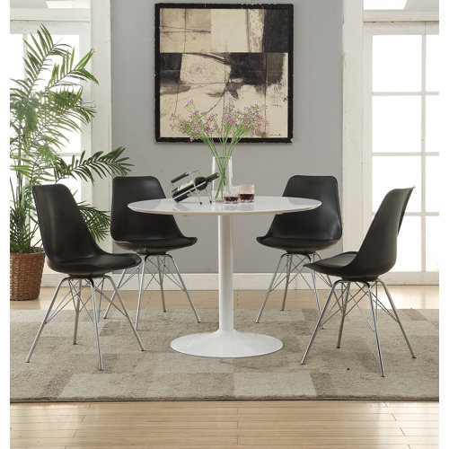 Wrought Studio Slade Solid Back Side Chair & Reviews | Wayfair