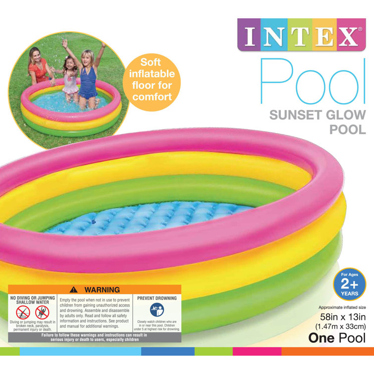 Intex Plastic Kiddie Pool | Wayfair