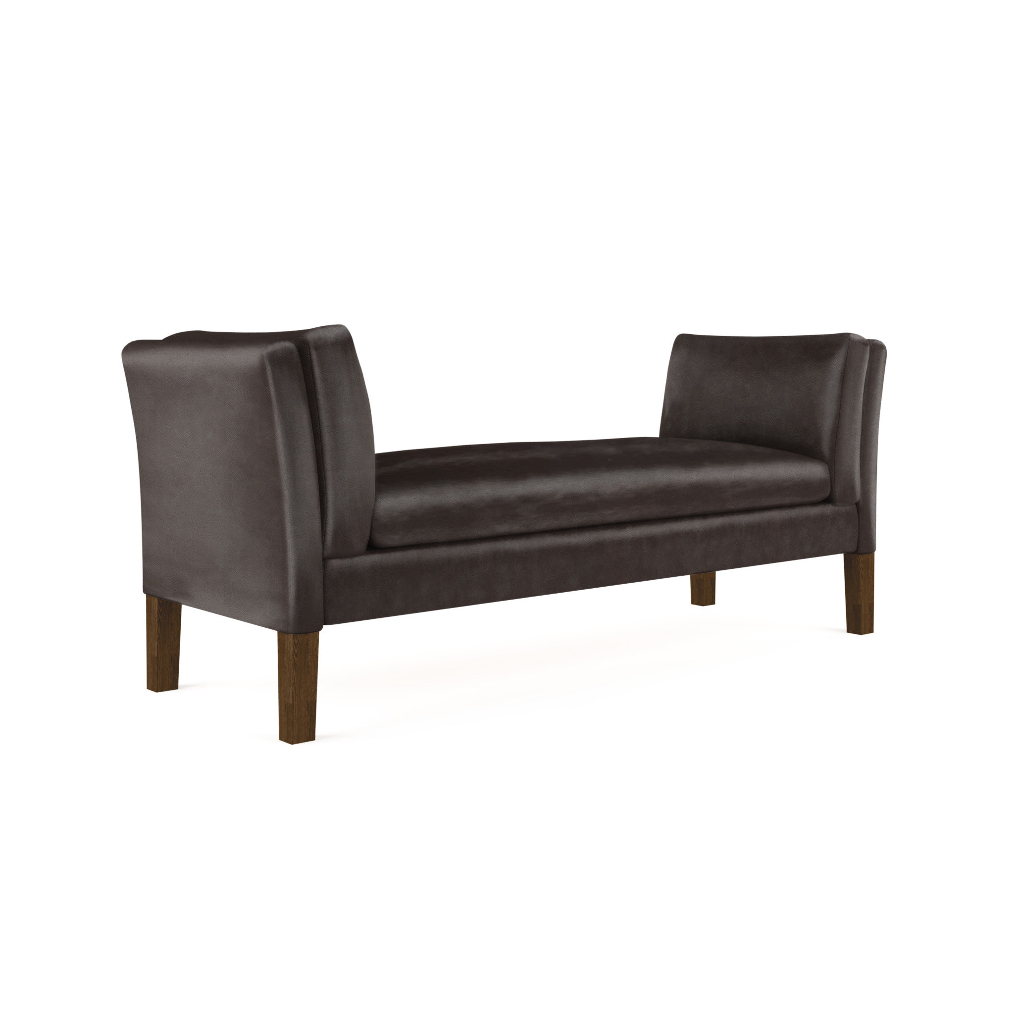 Tandem Arbor Charlton Flared Shelter-Arm Bench | Wayfair