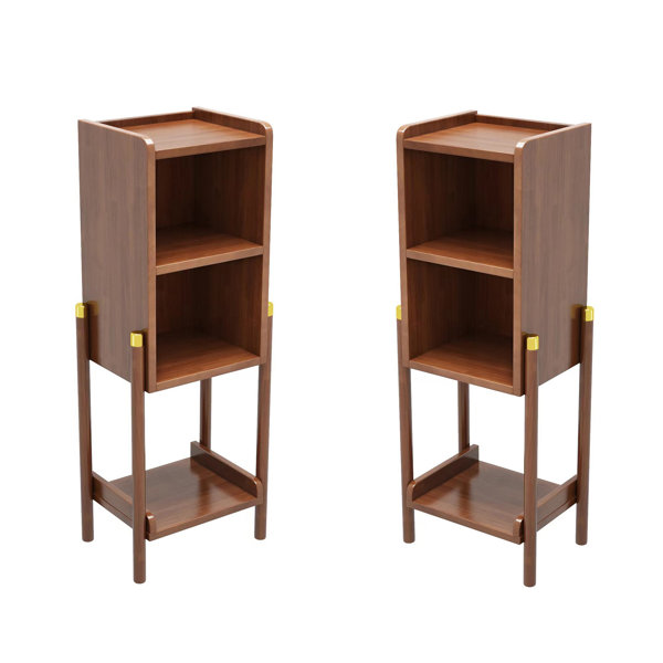 Everly Quinn Solid + Manufactured Wood Nightstand | Wayfair