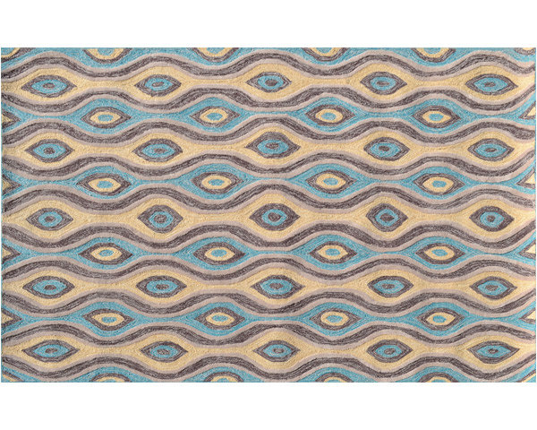 Threadbind Handmade Blue Indoor/Outdoor Rug | Wayfair