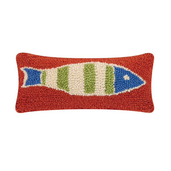Hooked-fish-pillow | Wayfair