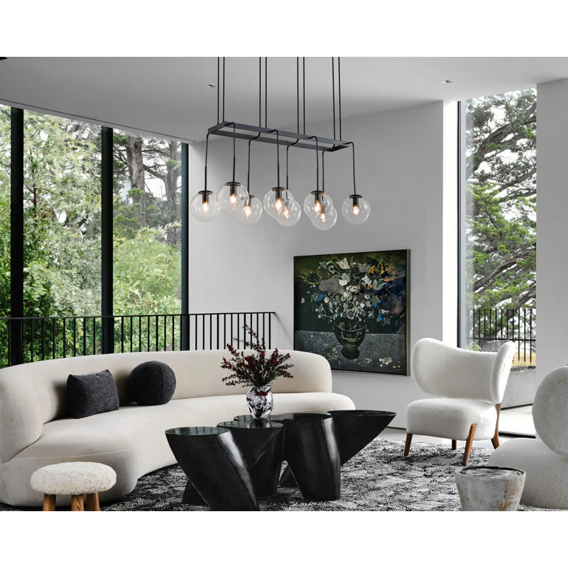 Corrigan Studio® 8 - Light Dimmable Kitchen Island Square / Rectangle ...