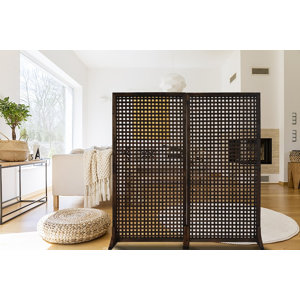 Porpora 6 ft. H x 3 ft. W Wood Privacy Screen | Wayfair