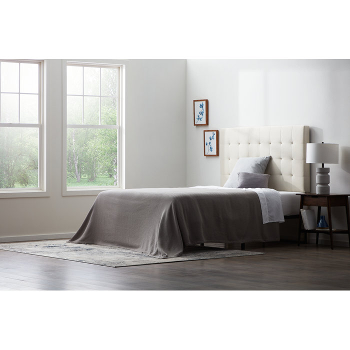 Wade Logan® Ashala Upholstered Panel Headboard & Reviews | Wayfair
