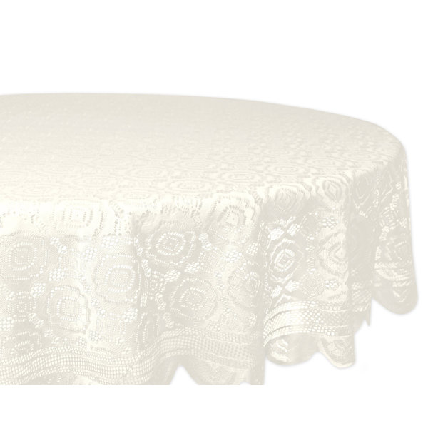 Ophelia & Co. Indiana Round Lace Tablecloth & Reviews | Wayfair