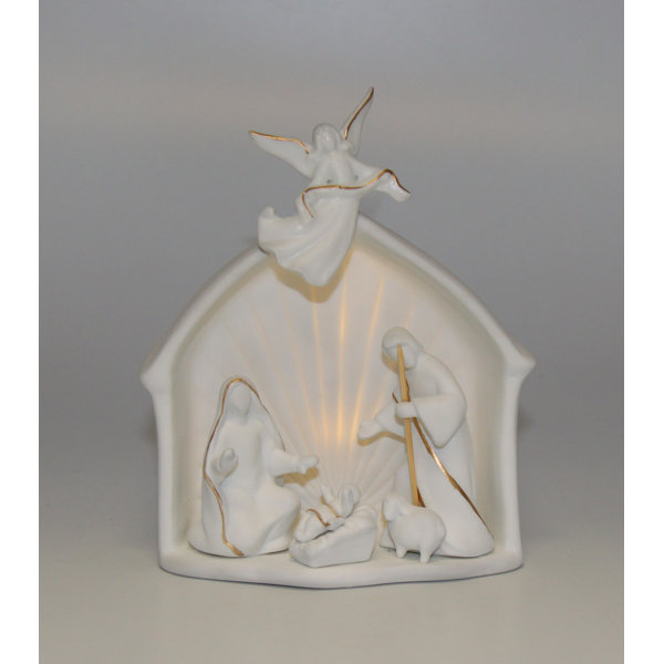 CosmosGifts Nativity Angel Led Night Light | Wayfair