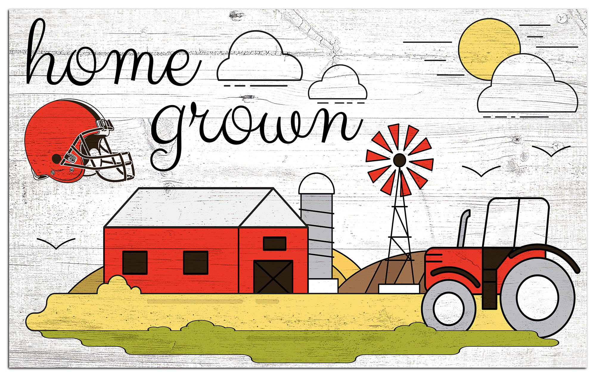 Fan Creations Home Grown Sign Wall Décor | Wayfair